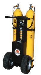 SCBA, air systems, Rescue carts, Technical rescue carts, cascade systems